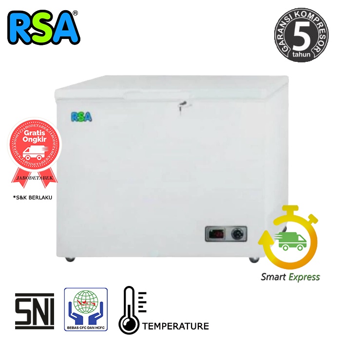 Jual CHEST FREEZER RSA CF-210 (1 PINTU) | Shopee Indonesia