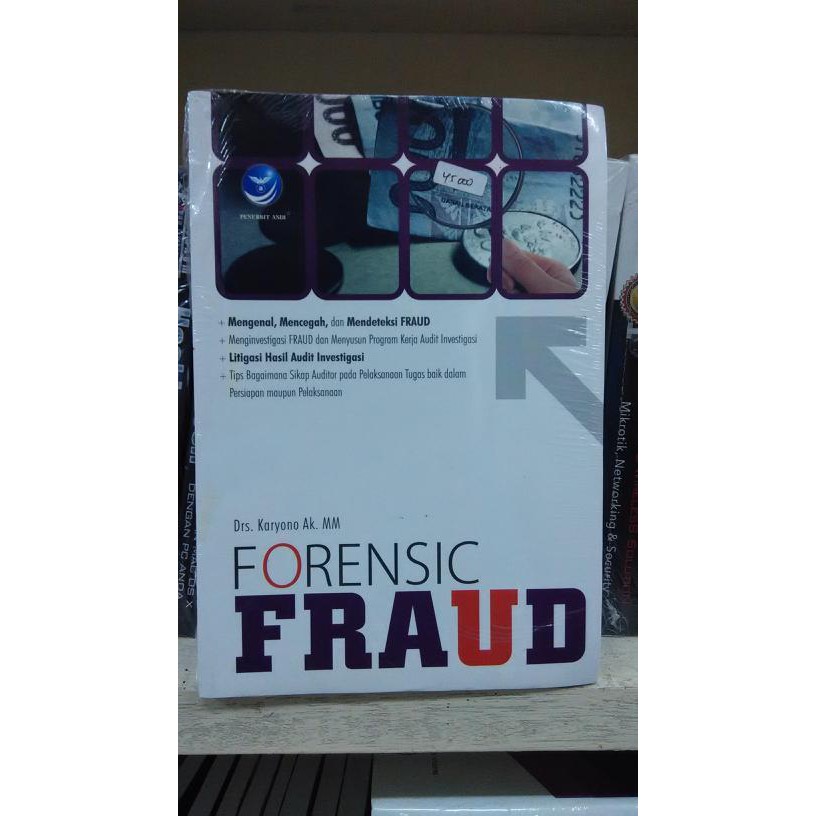 Jual Forensic Fraud - Drs. Karyono Penerbit Andi Publisher | Shopee ...