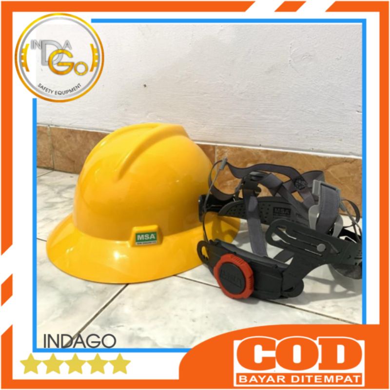 Jual Helm Safety Msa Full Brim Fastrack Putar Original - Helm Msa ...