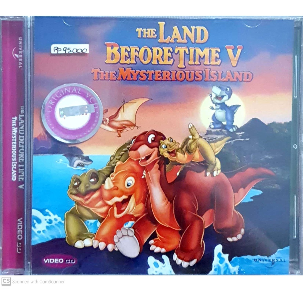 Jual The Land Before Time V: The Mysterious Island | VCD Original ...