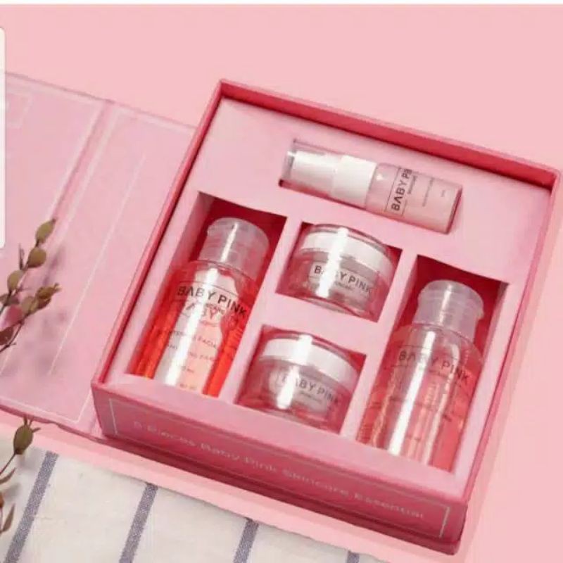 Jual Paket baby pink skin care whitening original | Shopee Indonesia