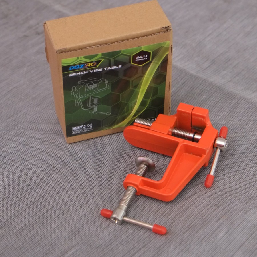 Jual Klem Catok Ragum Mini Catok Meja Clamp Vise Bench Table Alumunium ...