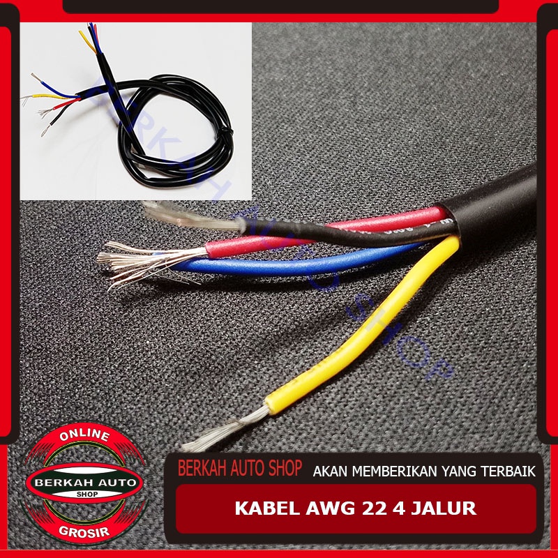 Jual Kabel AWG 22 4Jalur Original Jual Per 1Meter | Shopee Indonesia