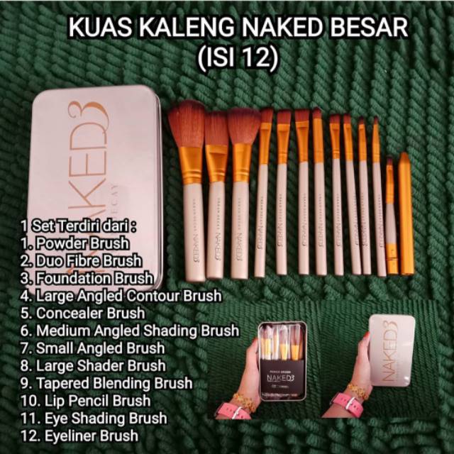 Jual KUAS KALENG NAKED Besar | Shopee Indonesia