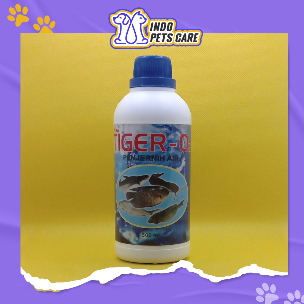 Jual CAIRAN PENJERNIH AIR KOLAM - TIGER O2 500ML - PERBAIKI KWALITAS ...