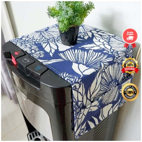 Jual Sarung Alas Dispenser Galon Bawah Kain Kanvas Linen Tebal Motif ...