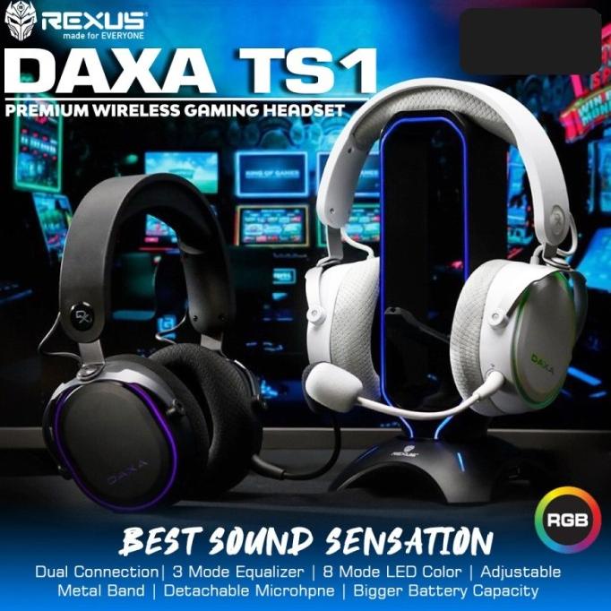 Jual Headset Gaming Rexus Daxa Ts1 Wireless With Equalizer Termurah ...