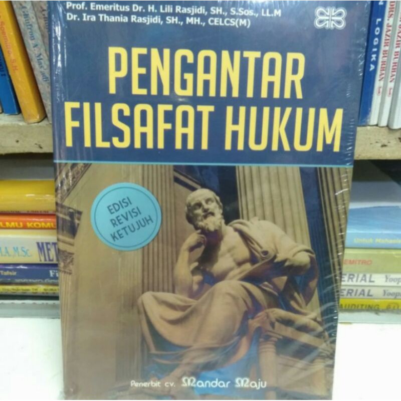 Jual BUKU PENGANTAR FILSAFAT HUKUM LILI RASJIDI | Shopee Indonesia Jual BUKU PENGANTAR FILSAFAT HUKUM LILI RASJIDI | Shopee Indonesia