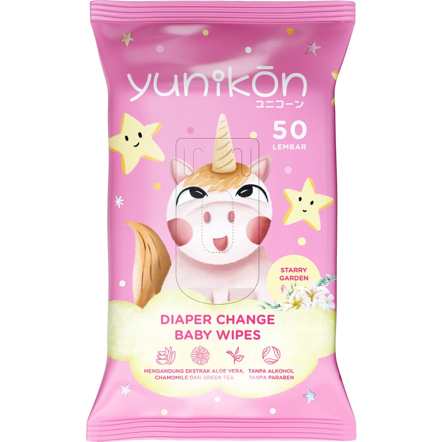 Jual Yunikon Diaper Change Baby Wipes 50 Lembar | Shopee Indonesia