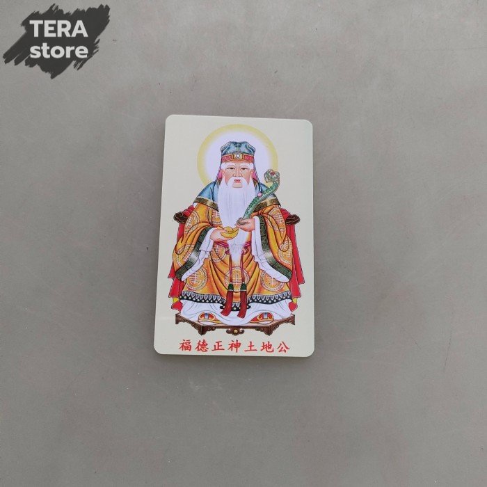 Jual kartu gambar dewa bumi hok tek ceng sin fu den zheng shen du ti ...
