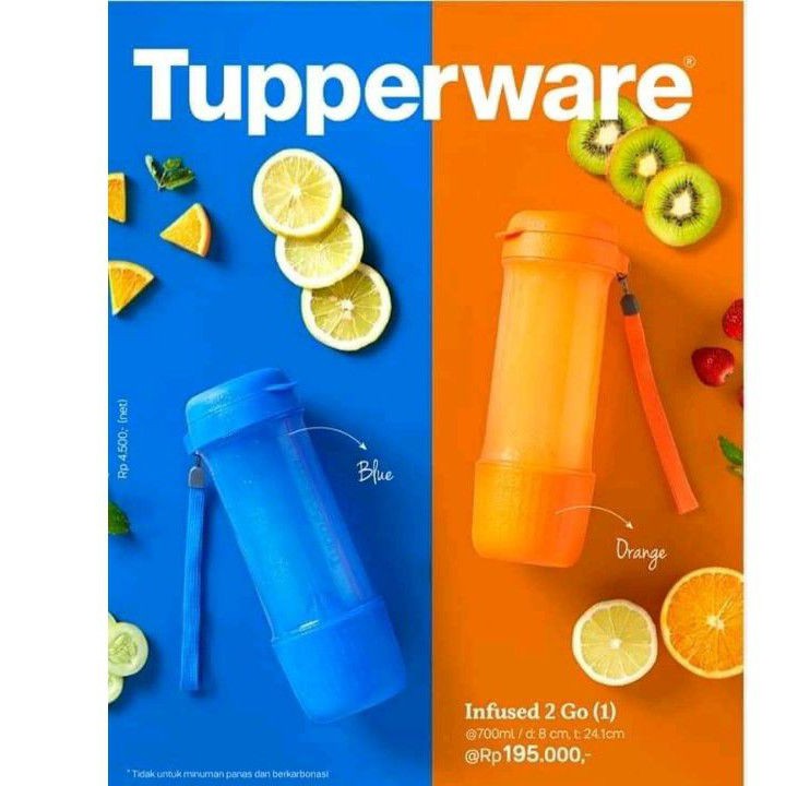 Jual Tupperware Infused to go (1pcs) | Shopee Indonesia