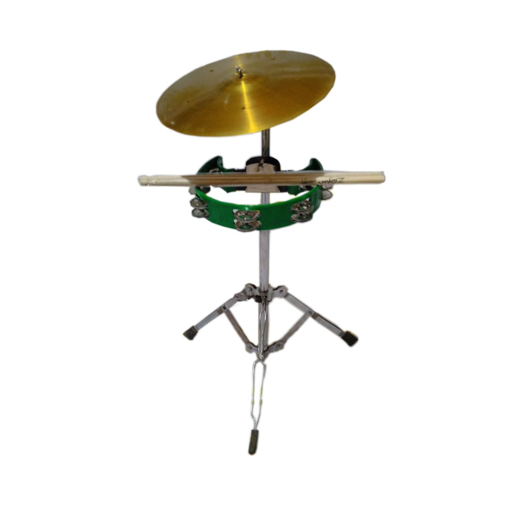 Jual Simbal markis kecrek marawis cymbal lokal set kaki+ piringan ...