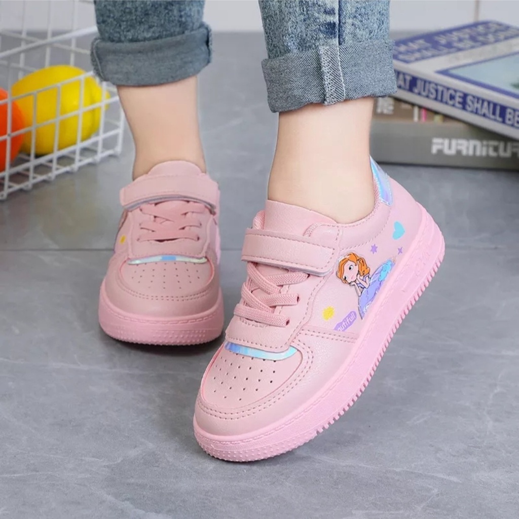 Jual SEPATU SNEAKERS ANAK PEREMPUAN PRINCESS SOFIA | Shopee Indonesia