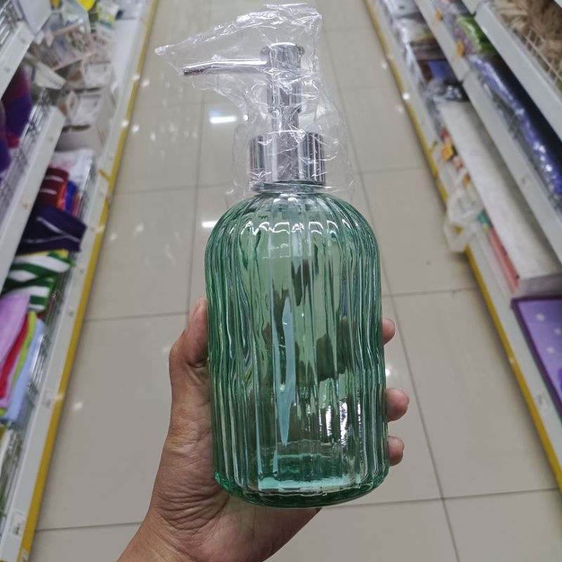 Jual Botol Sabun Kaca Pump I Botol Sabun Cair I Botol Handsanitizer I ...