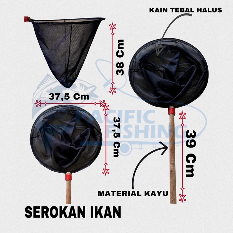 Jual SEROK IKAN 40 x 40 | SESER | SAIR IKAN LELE | IKAN CUPANG | Shopee ...