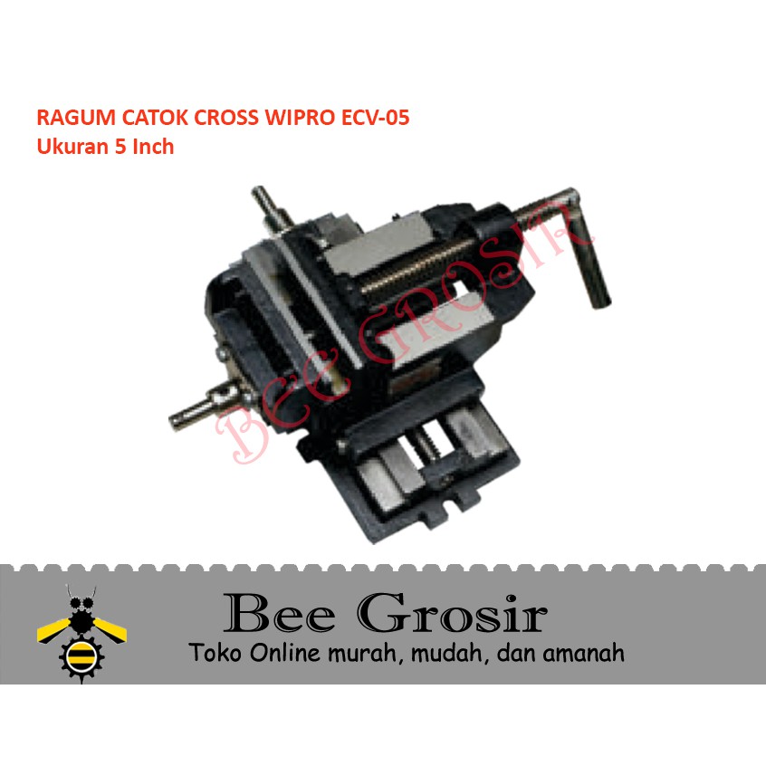 Jual Ragum Vise Catok Cross Wipro ECV5 ECV-5 ukuran 5inch 5 inch ...