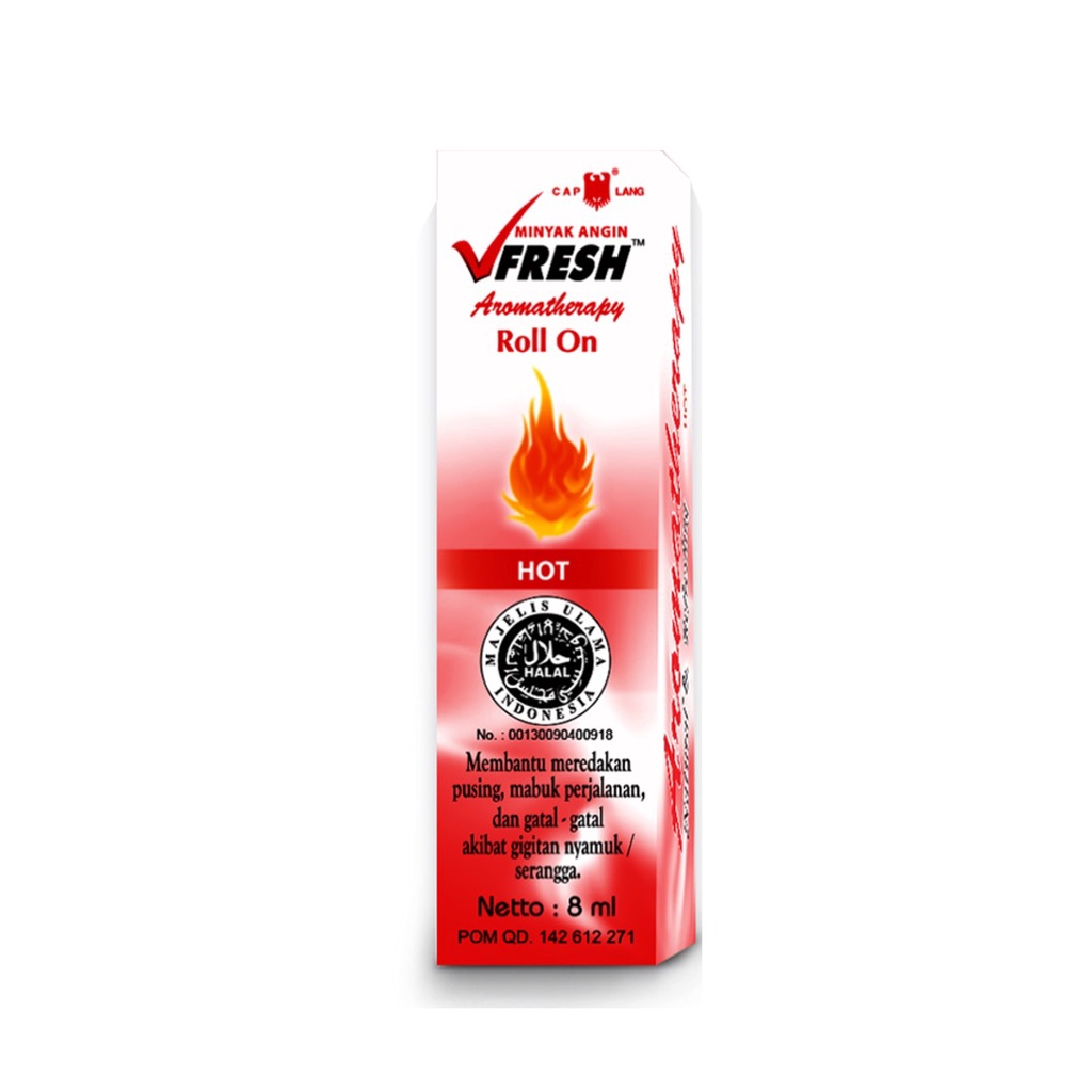 Jual Vfresh Aroma Teraphy Roll On Hot 8Ml | Shopee Indonesia