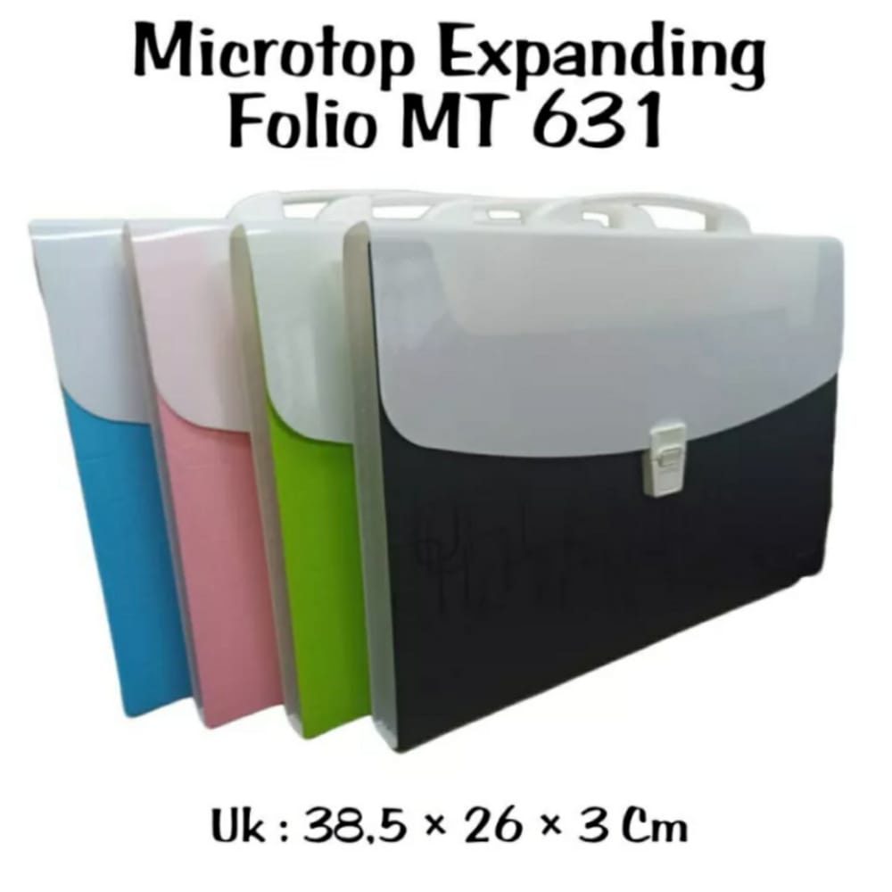 Jual MICROTOP EXPANDING FILE UKURAN FOLIO DILENGKAPI DENGAN SMART LOCK ...