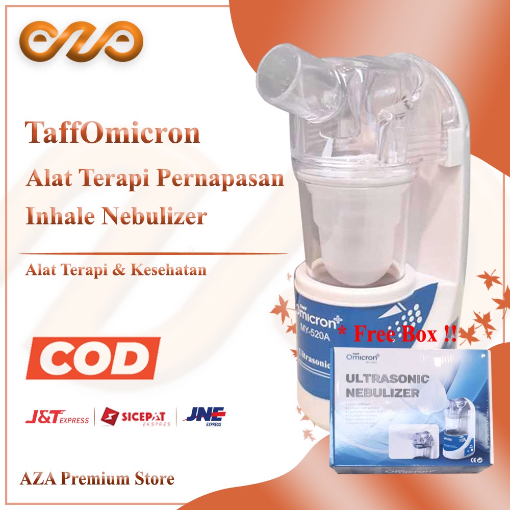 Jual Taff Omicron Alat Terapi Pernapasan Ultrasonic Nose Inhale Therapy Nebulizer Set | Shopee ...