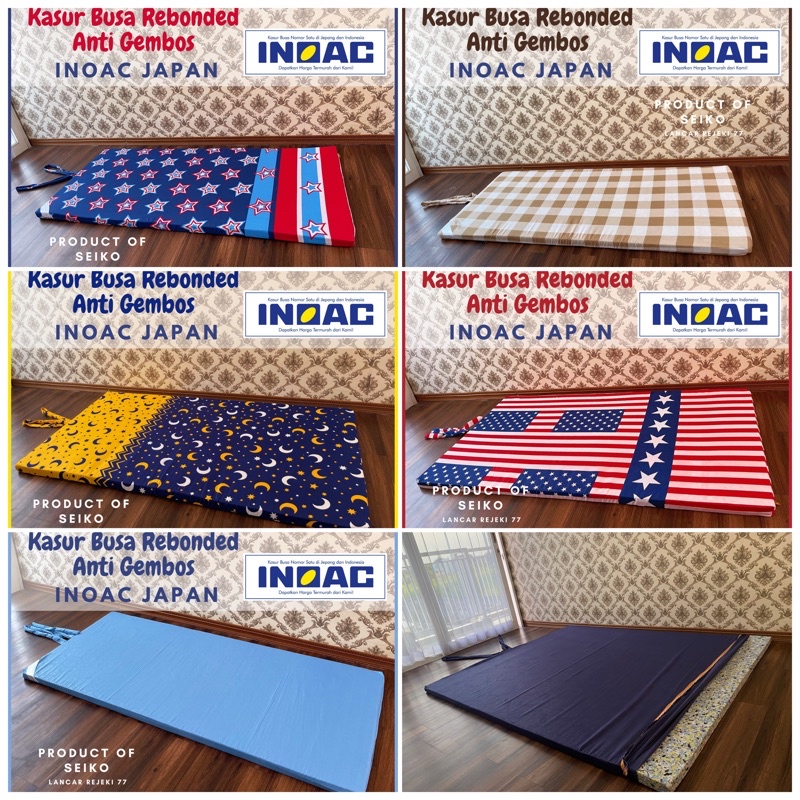 Jual INOAC Kasur busa inoac / kasur inoac 100x180 / kasur busa lipat ...
