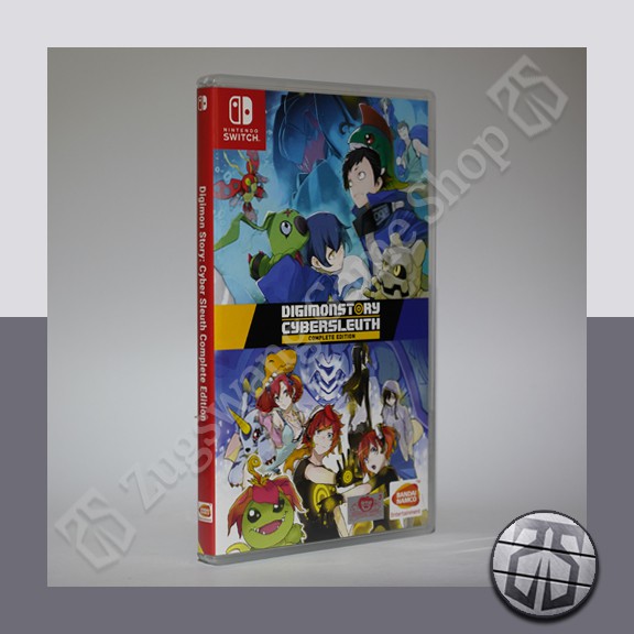 Jual nintendo switch card cartridge game digimon story cyber sleuth complete edition 2nd bekas ...