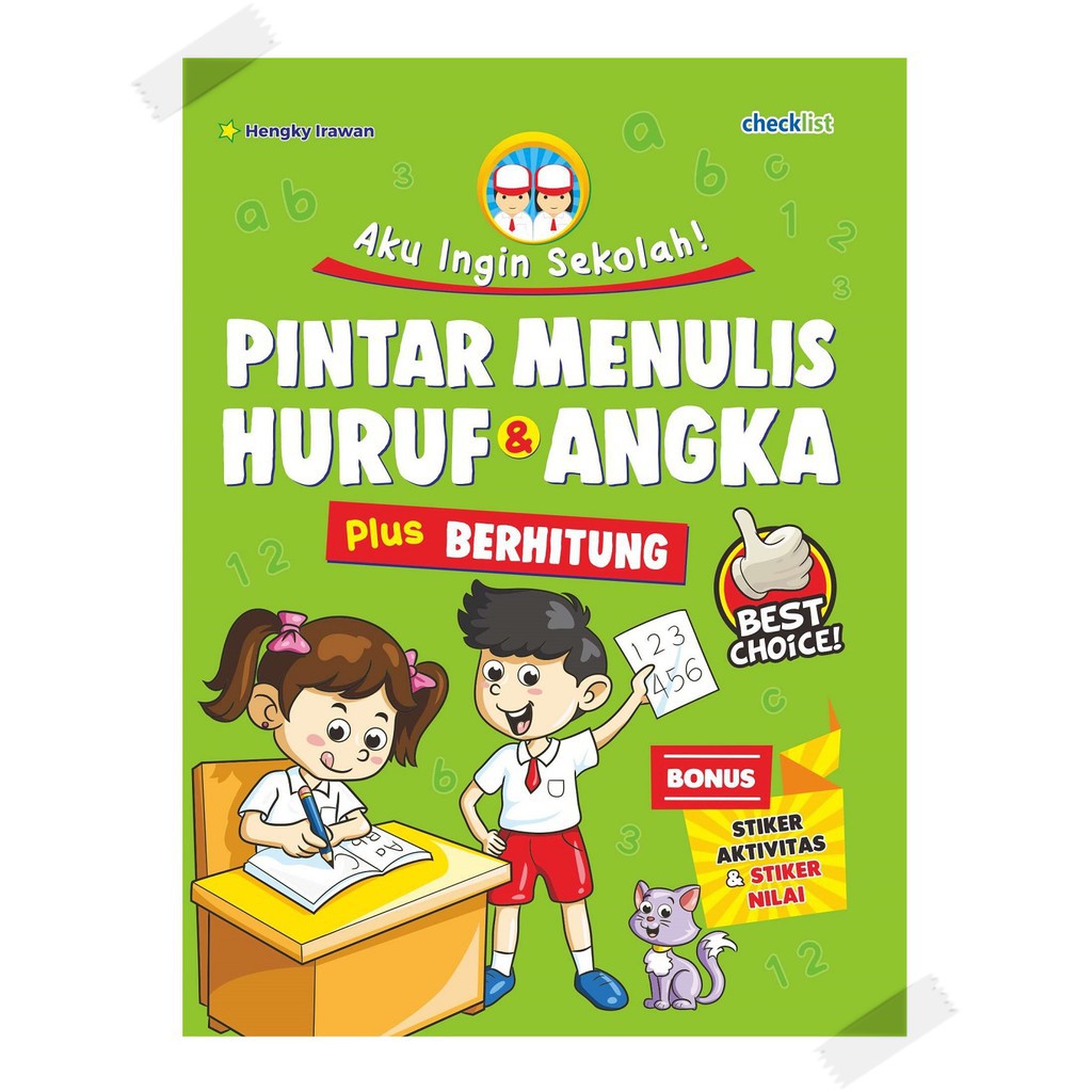 Jual Aku Ingin Sekolah_Pintar Menulis Huruf & Angka Plus Berhitung ...