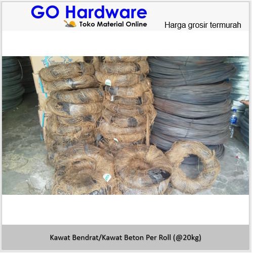 Jual Kawat Kawat Bendrat/Kawat Beton Per Roll (@20 Kg) | Shopee Indonesia