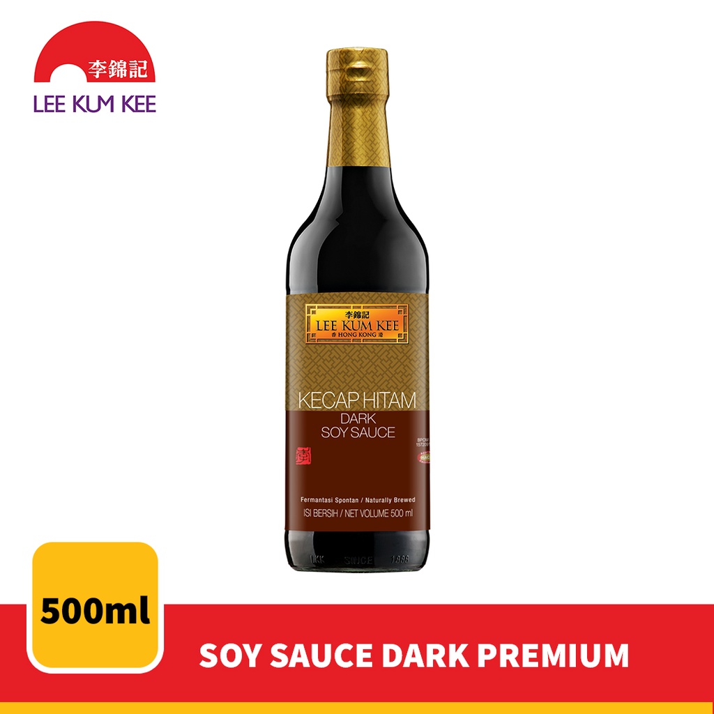 Jual LEE KUM KEE Soy Sauce Dark Premium Kecap Hitam 500 ml | Shopee Indonesia