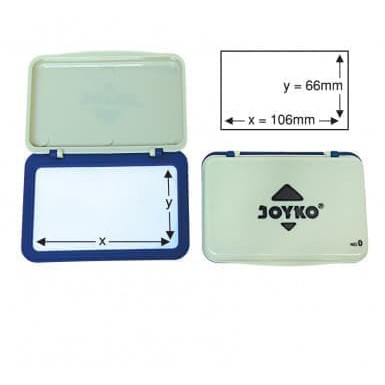 Jual Tempat Stempel / Bak Stempel / Stamp Pad Joyko No. 1 (106 x 66mm ...