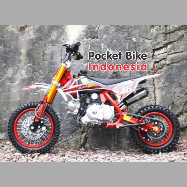 Jual Motor Mini Trail 50cc 4T Jaguar Automatic Mesin Motor | Shopee ...