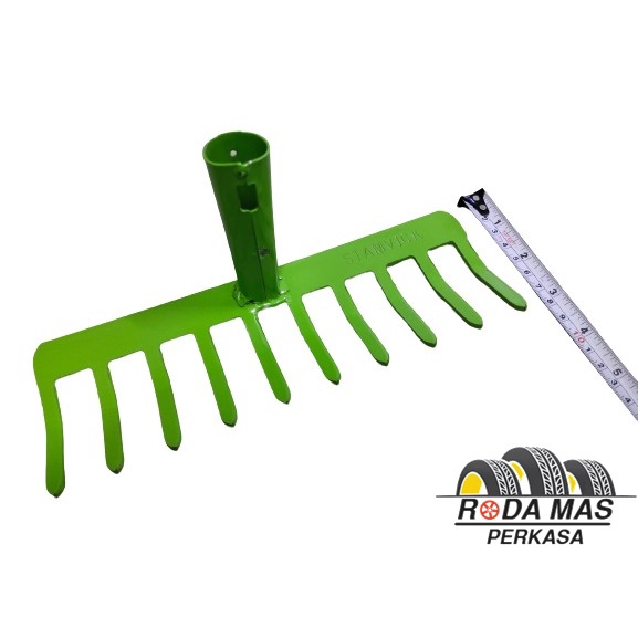 Jual Garukan Besi Besar 10 Baris Tebal Garpu Taman Sampah Tanah ...