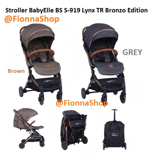 Jual Stroller BabyElle Baby Elle BS S-919 Lynx TR Bronzo Edition ...