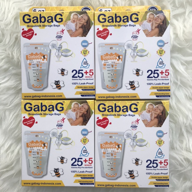 Jual Kantong ASI Gabag 180ml isi 30pcs | Shopee Indonesia