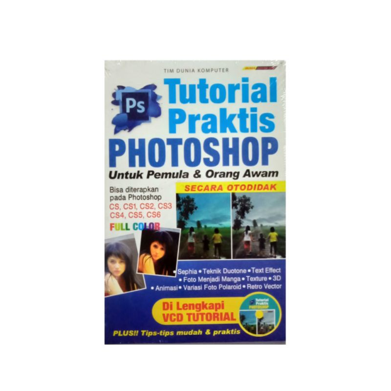 Jual buku tutorial praktis Potoshop untuk pemula secara otodidak ...