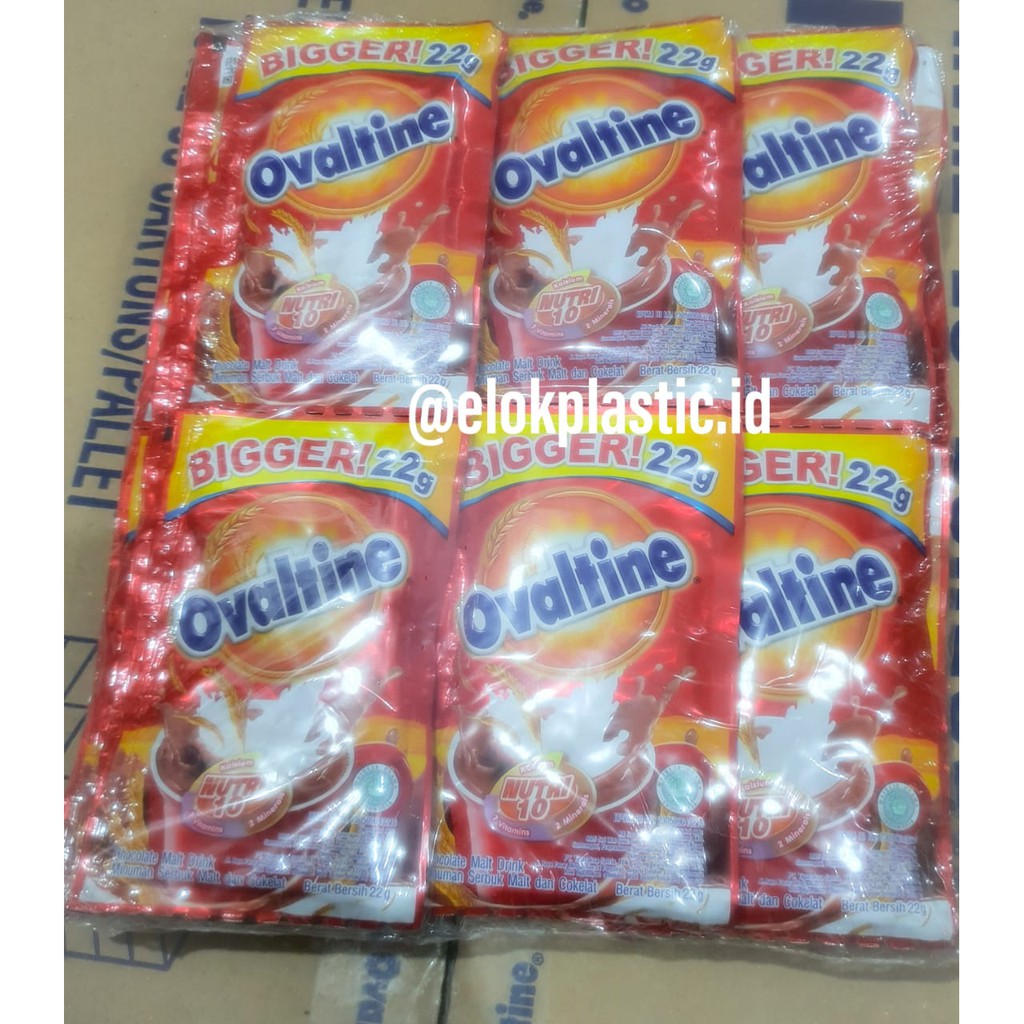 Jual Ovaltine Renceng (1 renceng isi 10 sachet @22gr) | Shopee Indonesia