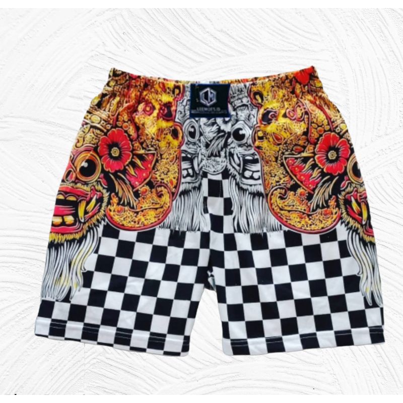 Jual boxer motif barong bali kuning | Shopee Indonesia