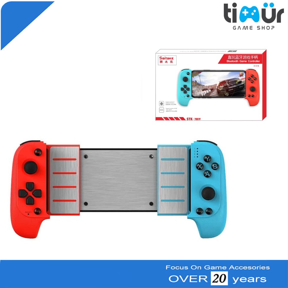 Jual Stick Stik Gamepad Android IOS Wireless Bluetooth SAITAKE 7009F1 ...