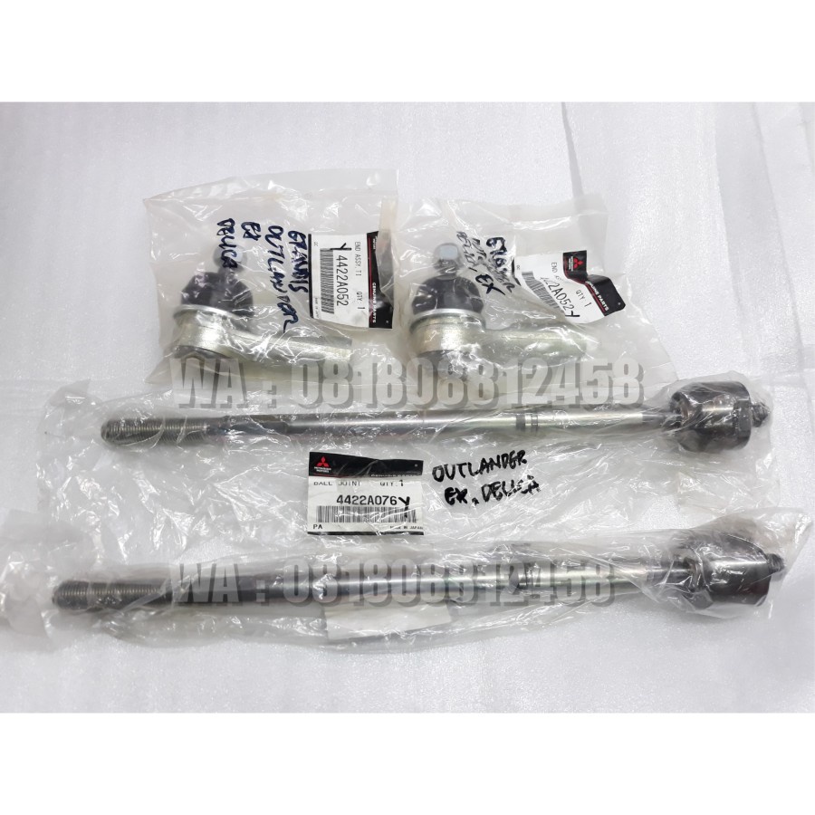 Jual Tierod + Long Tie rod Rack End Original Asli Mitsubishi Outlander ...