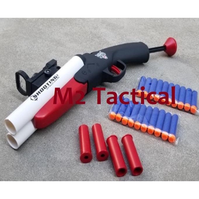 Double Barrel Break Action Sawn Off Nerf Shotgun, 42% OFF