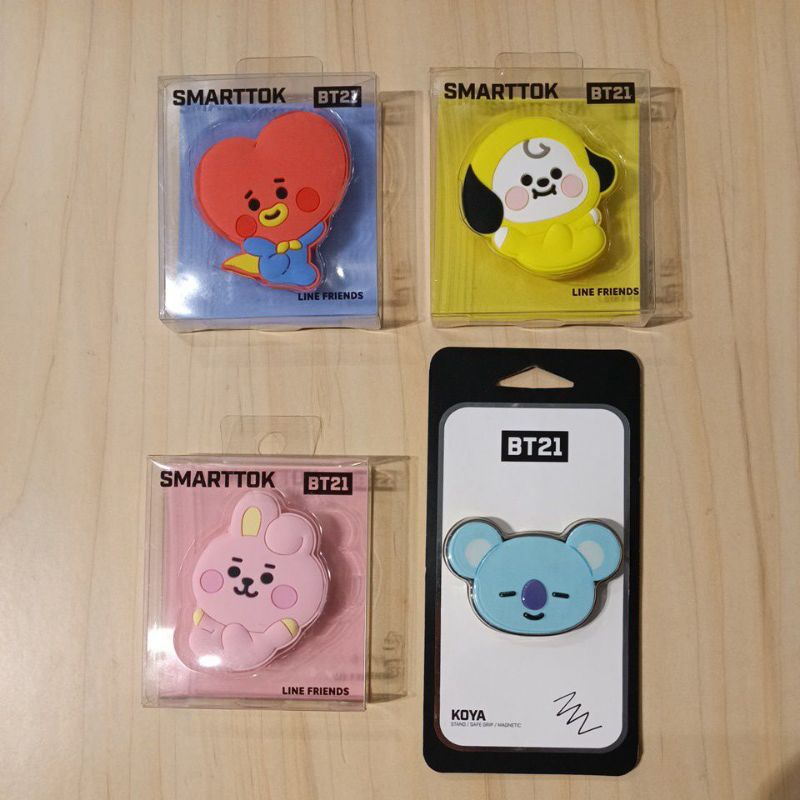 Jual BT21 SMARTTOK & GRIPTOK STAND HP OFFICIAL | Shopee Indonesia