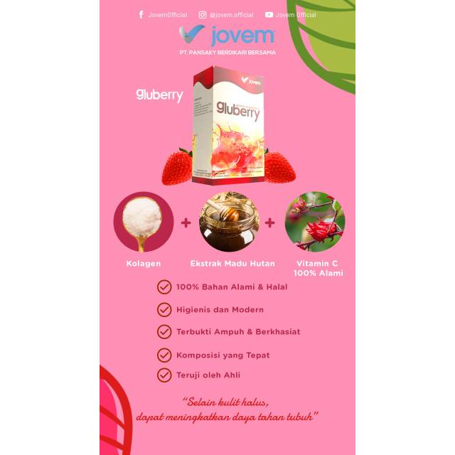 Jual GLUBERRY Collagen Healthy Drink | Shopee Indonesia