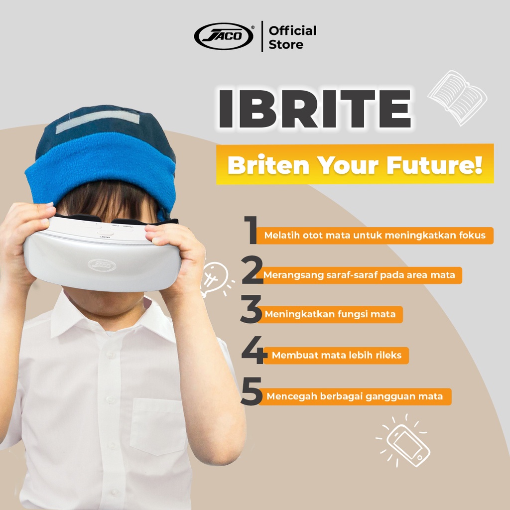 Jual Alat Therapy Mata Ibrite Jaco Eye Trainer Terapi Mata Minus ...