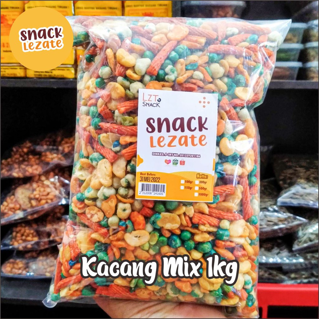 Jual KACANG CAMPUR / KACANG MIX / KACANG CAMPUR JAIPONG / KACANG ...