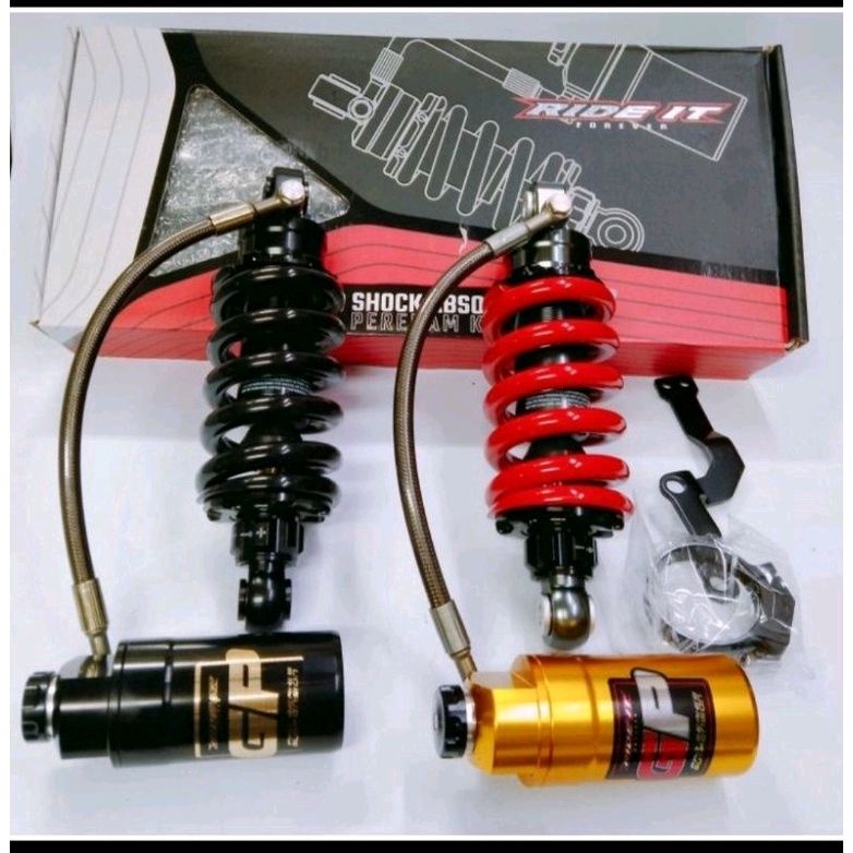 Jual monoshock ride it gp 103 tabung pisah Klik Fungsi Rebound dan Compression motot ninja r ...