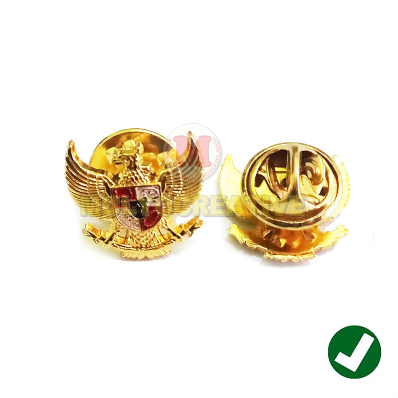 Jual Pin Bentuk Garuda Indonesia - Bros Burung Garuda 1.5cm | Shopee ...