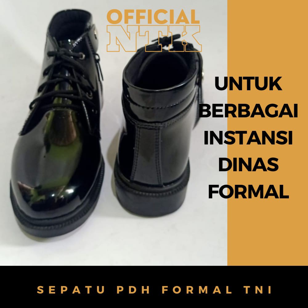 Jual Sepatu Dinas Kantoran Pdh Formal Mengkilap - DT03 | Shopee Indonesia