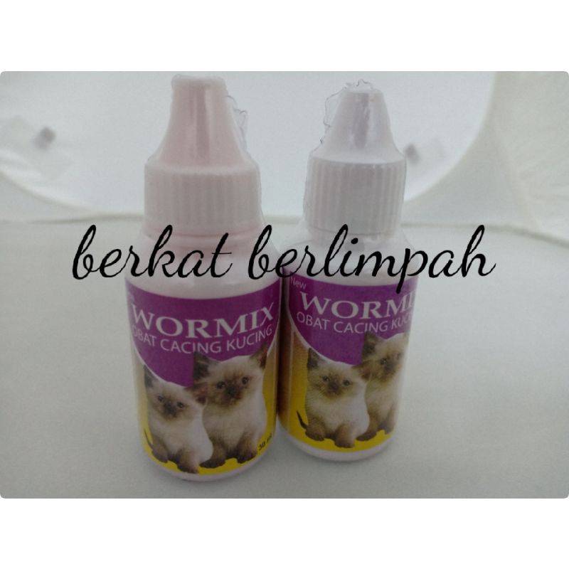 Jual Wormix Cat / Obat Cacing Kucing Dewasa Kitten Basmi Cacingan Cat ...