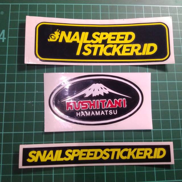 Jual Sticker logo Kushitani Hamamatsu | Shopee Indonesia