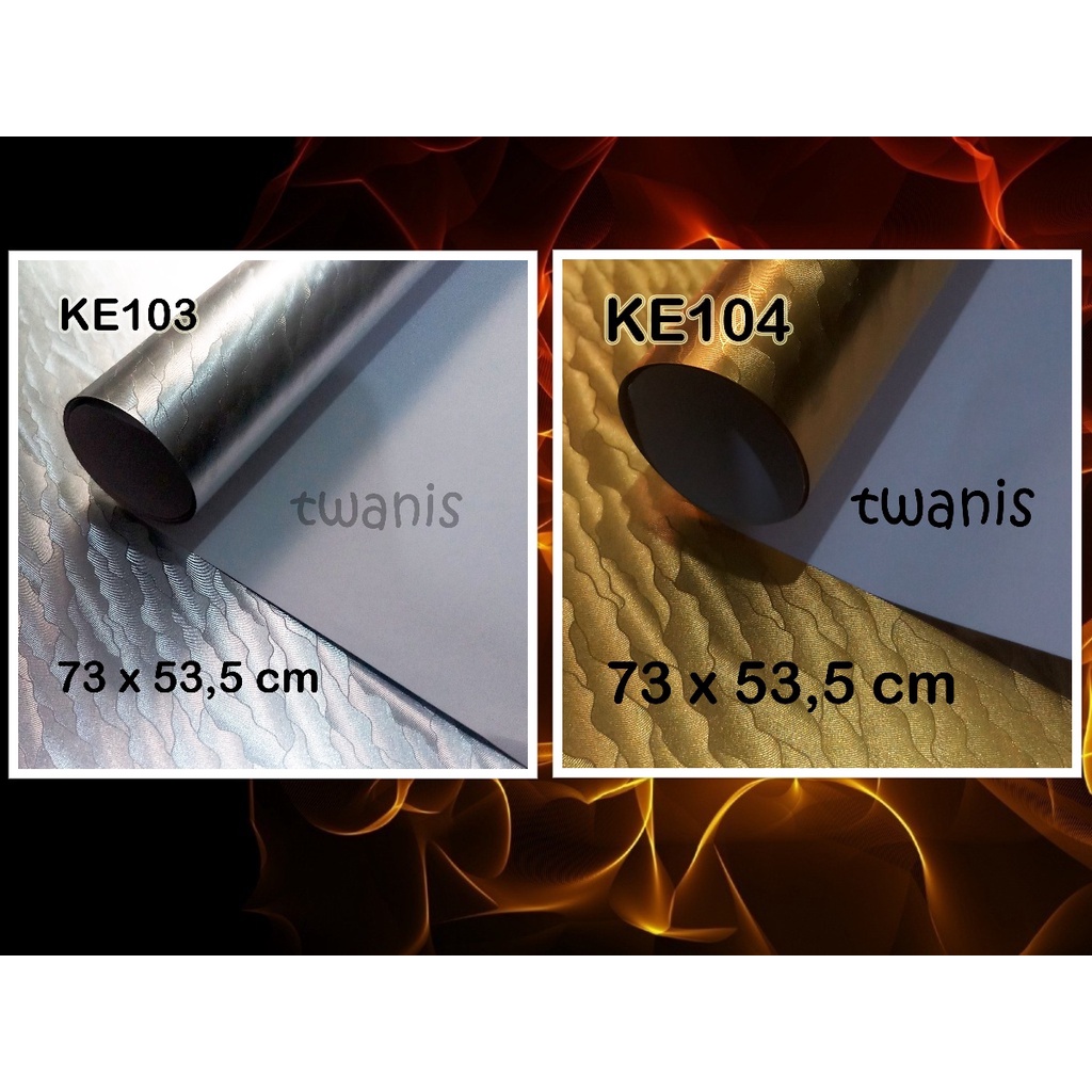 Jual KERTAS EMBOS GLOSSY WARNA PERAK SILVER DAN EMAS GOLD ROYAL CLASSY ...