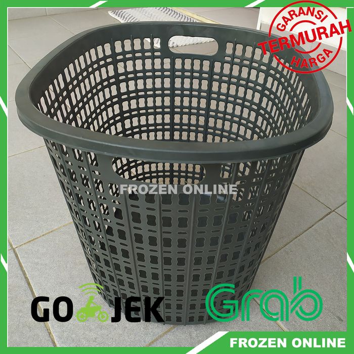 Jual Keranjang Baju / Laundry basket Pakaian Laundry Plastik Besar ...